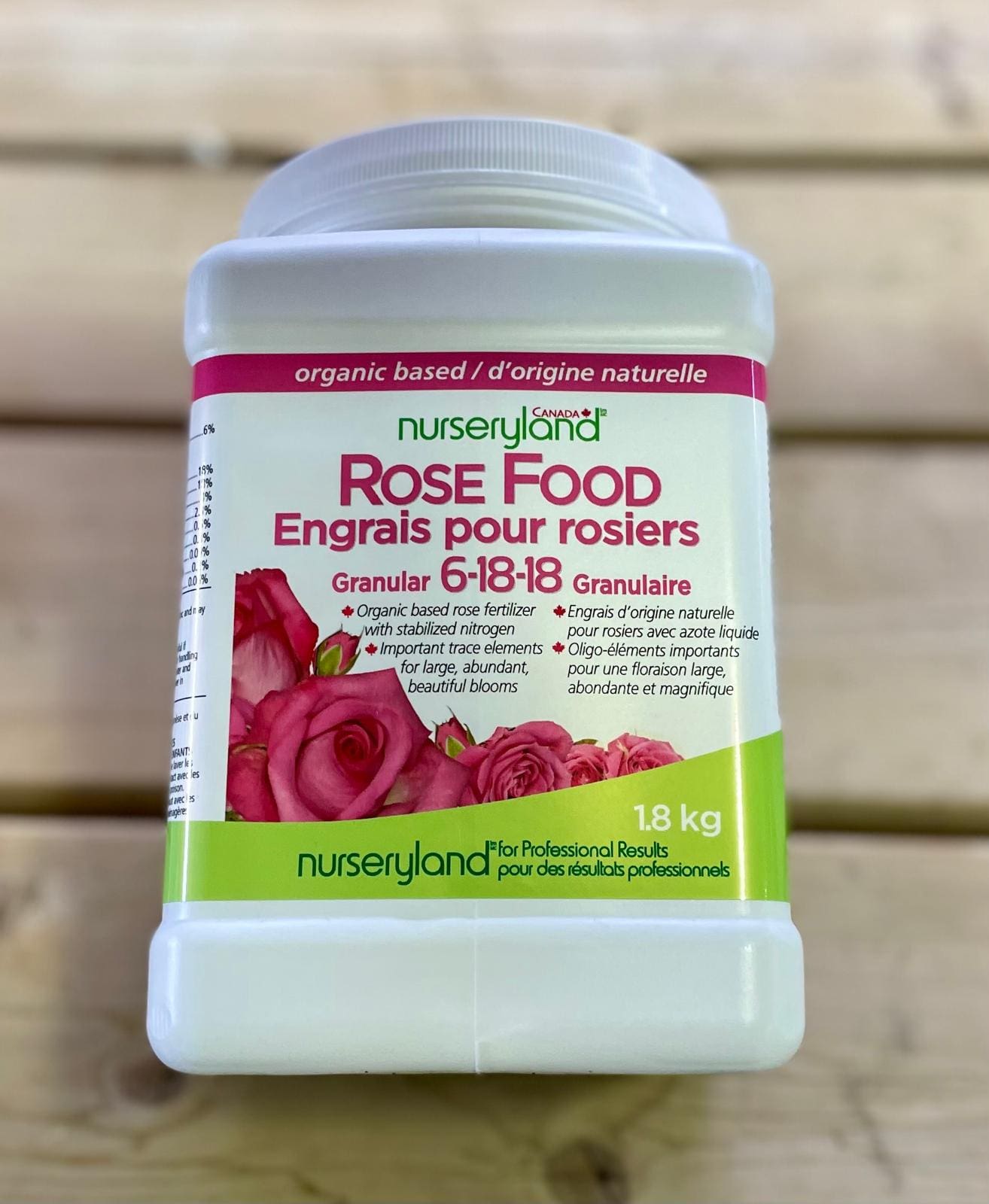 Nurseryland Rose Food 6-18-18 - Top Crop, Garden Farm & Pet